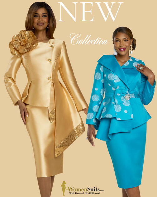 Lisa Rene Couture: Gold Radiance Meets Peacock Sophistication – Women Suits